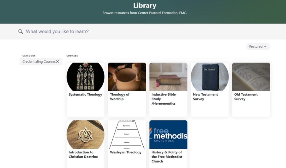 Courses | Center for Pastoral Formation FMCUSA